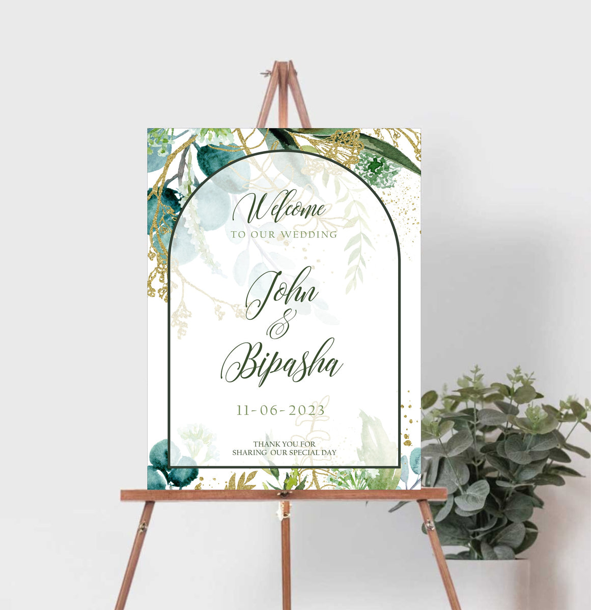 2023 – A1 Mounted Welcome Poster – Shadicards.Com