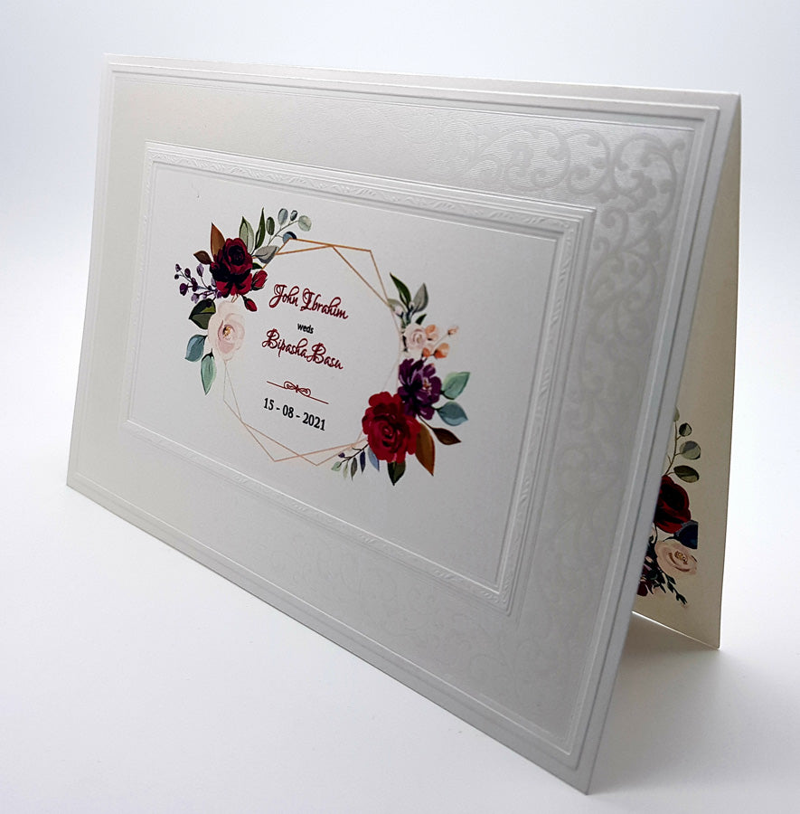 Panache 3050 Floral Invitation – Shadicards.Com