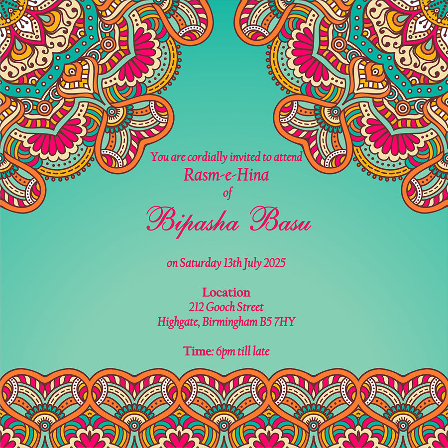 MND 308 Flat Invitation – Shadicards.Com