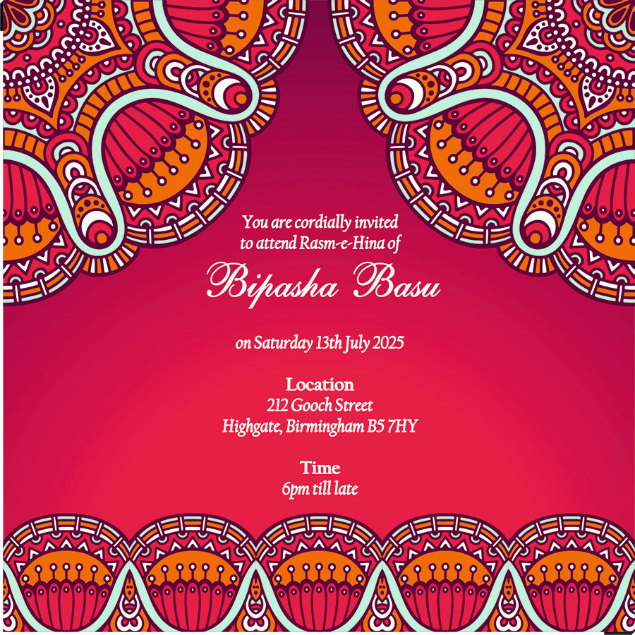 MND 310 Flat Invitation – Shadicards.Com