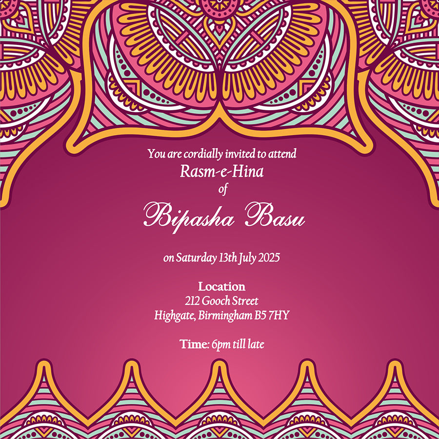 MND 312 Flat Invitation – Shadicards.Com