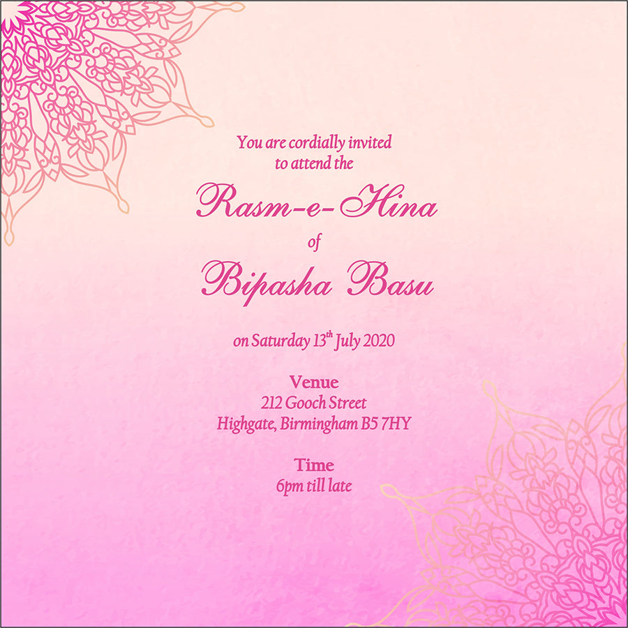 MND 320 Flat Invitation – Shadicards.Com