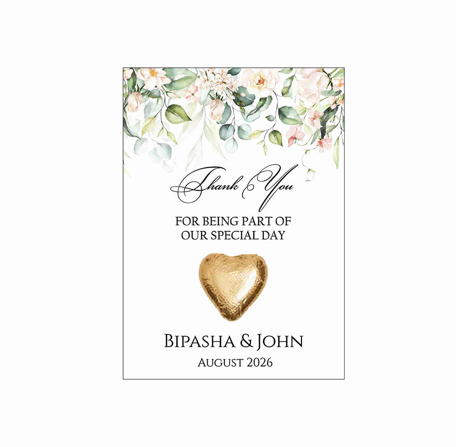 A6 Flat Favour Cards – Shadicards.Com