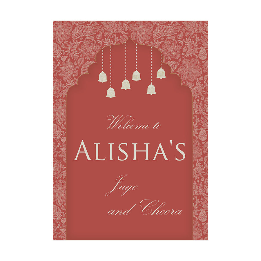 2063 Portrait Personalised Wedding Welcome Poster – A1 Welcome Board ...