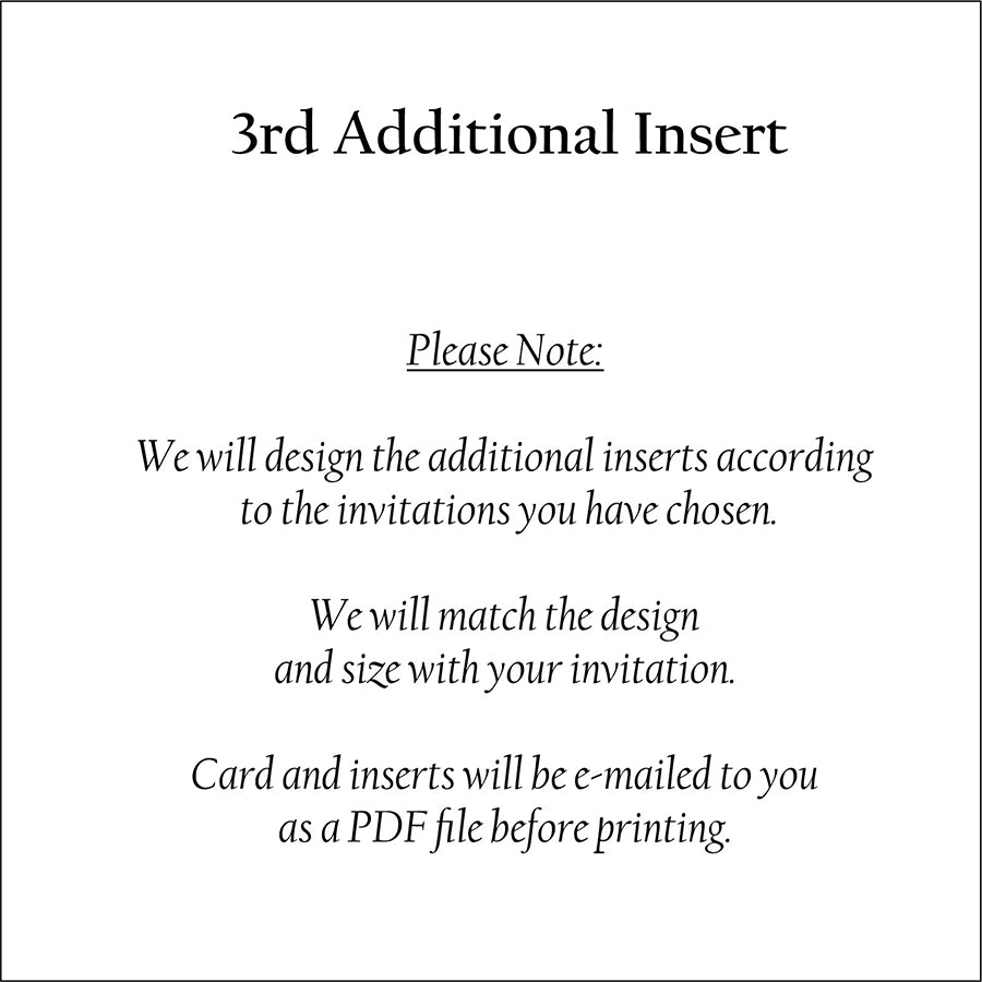 3rd Additional Insert – Shadicards.Com