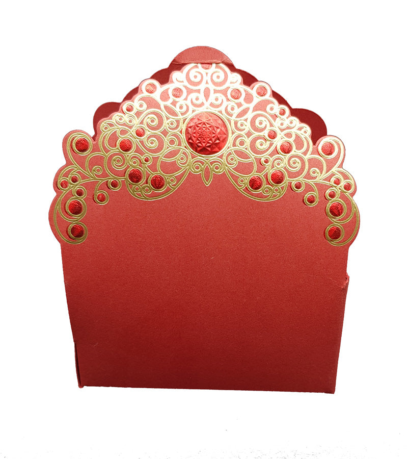 Majestic Red Party Favour Box LC 021 – Shadicards.Com